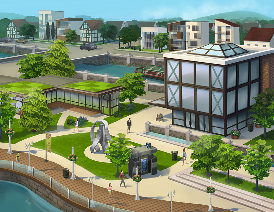 How We Built Windenburg in The Sims 4 – Sims Society